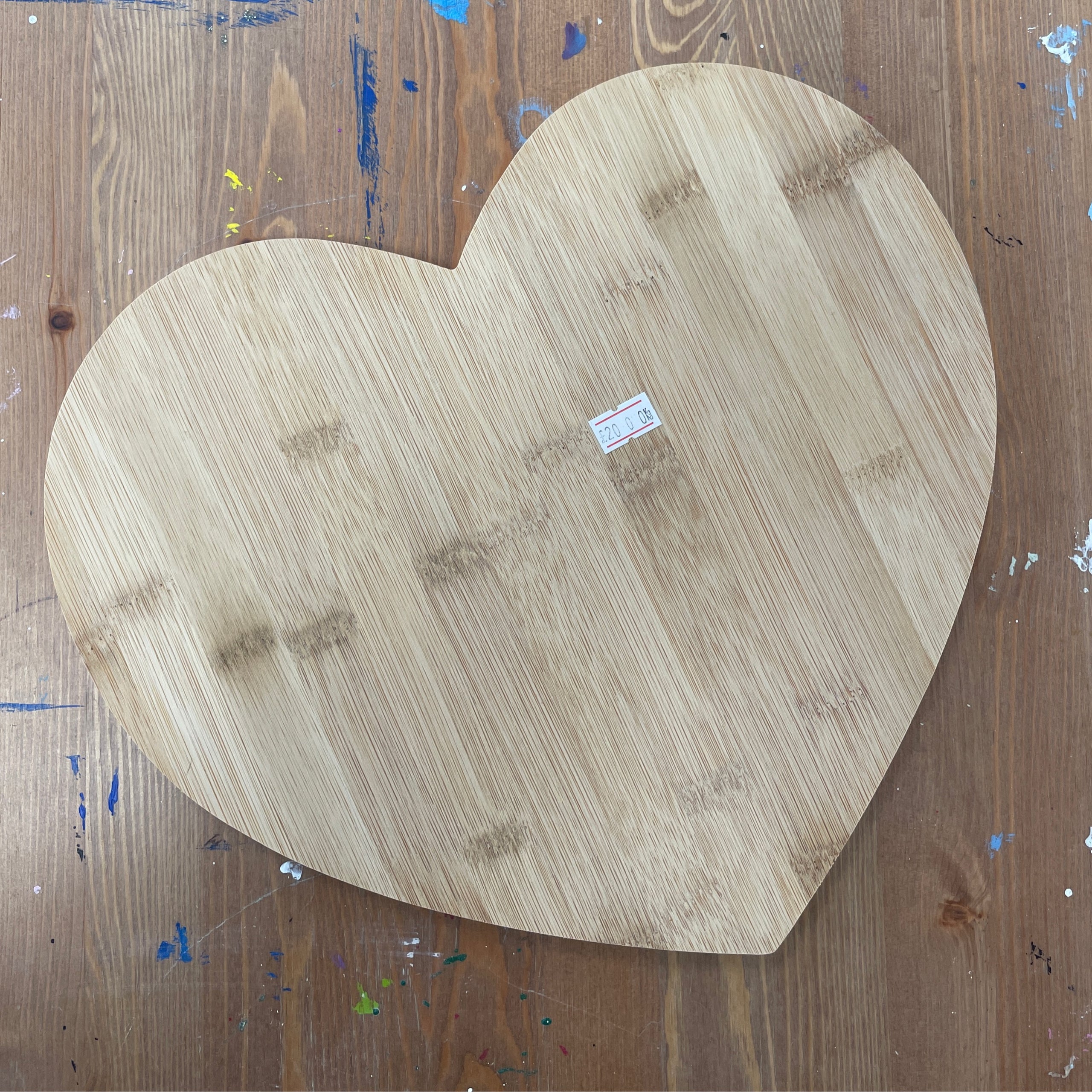 Large Wooden Heart Board | Krafty Shed